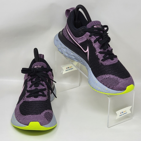 Nike | Shoes | Nike React Infinity Run Flyknit 2 Violet Running Women Size Multi Ct242350 New ...